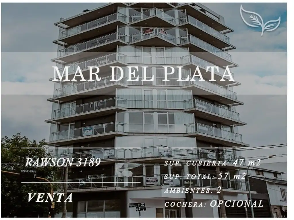 Venta Departamento 1 dormitorio 2 años, Frente, 1 cochera, Edificio Rawson 3189 | 100, Plaza ...