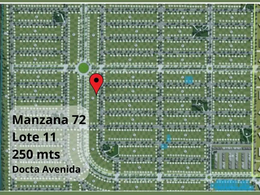 Terreno Venta, 250m2, Docta Manzana 72 Lote 11, Docta | Argenprop